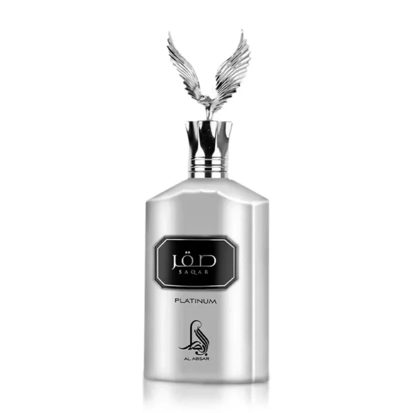 Saqar Platinum by Al Absar – Woody Aromatic Men’s EDP | Perfume Passion